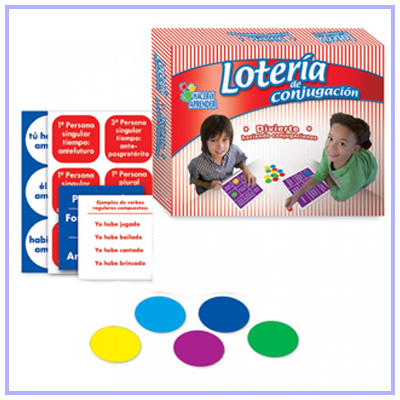Lotería de conjugación – Silvia García Velázquez